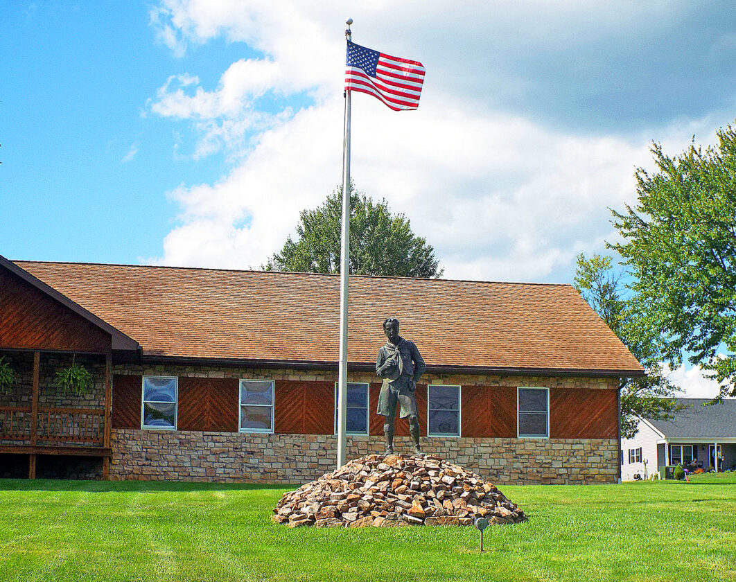 Boy Scouts of America statue site rehabilitation | News, Sports, Jobs ...